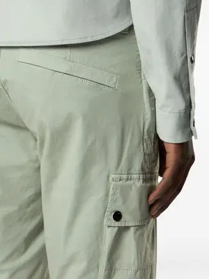 Stone Island Cotton Twill Shorts - Green