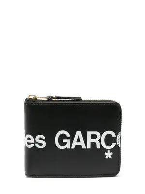 Comme Des Garçons Zip Wallet - Black