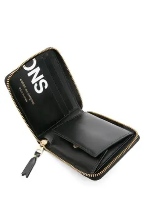 Comme Des Garçons Zip Wallet - Black
