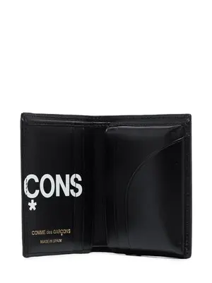 Comme Des Garçons Bi-fold Wallet With Logo