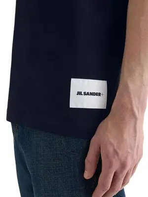 JIL SANDER Set Of 3 Cotton T-shirts - Blue