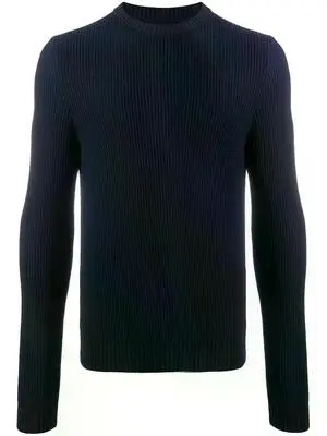 Zanone Ribbed Knitwear For Men
