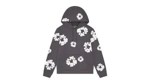 DENIM TEARS Cotton Wreath Hoodie - Charcoal