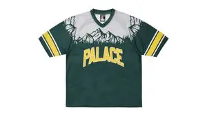 PALACE Peaker Mesh Jersey - Racey Green