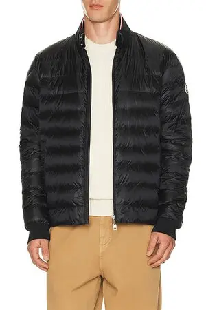 Moncler Rigel Biker Jacket - Black