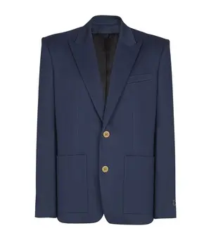 Balmain Cotton Twill Blazer