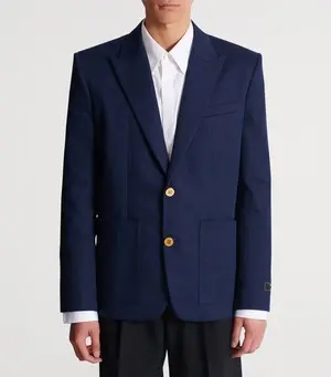Balmain Cotton Twill Blazer