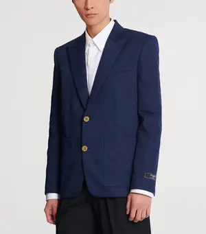 Balmain Cotton Twill Blazer