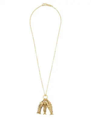 Isabel Marant Colllana River Pendant Necklace - Gold