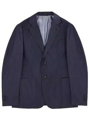 Giorgio Armani Wool Jacket - Blue