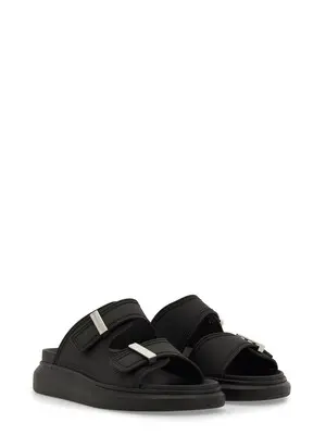 Alexander McQueen Oversized "hybrid" Sandal - Black