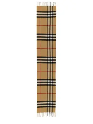 Burberry Cashmere Check Scarf - Multicolour