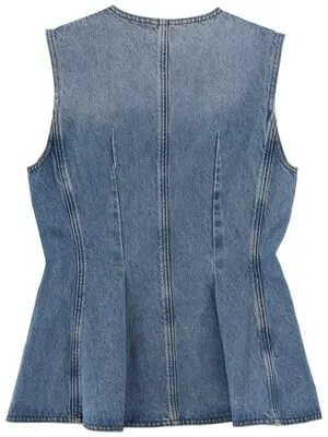ROTATE BY BIRGER CHRISTENSEN Denim Top