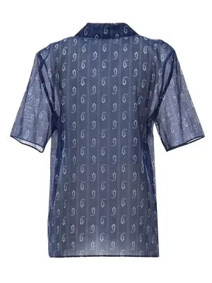 Tory Burch Printed Shirt - Blue