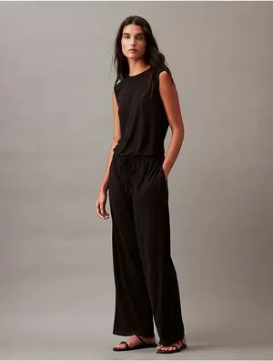 Calvin Klein Refined Jersey Jumpsuit