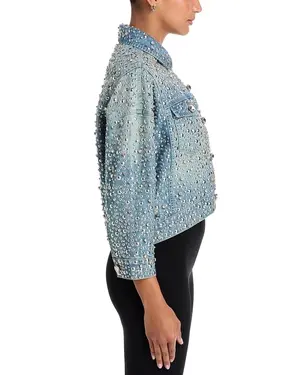 L'Agence Embellished High-low Jacket
