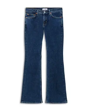 RE/DONE Low Rise Micro Bootleg Jeans