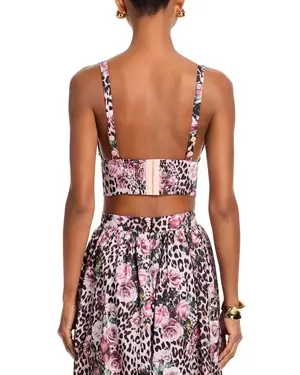 L'Agence Kaori Bralette Top - Multi Rose