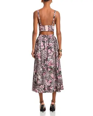 L'Agence Kaori Bralette Top - Multi Rose