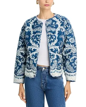 Farm Rio Quilted Jackets For Women