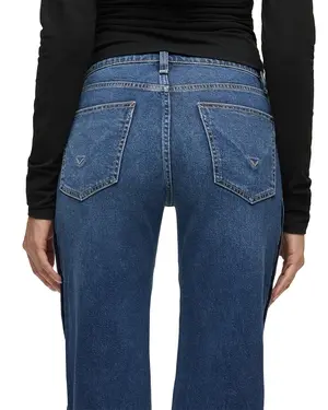 Hudson Jeans Rosie High-rise Wide Leg Jeans - Deep Ray
