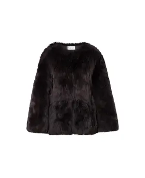 MALINA Jana Shearling Long Sleeve Jacket