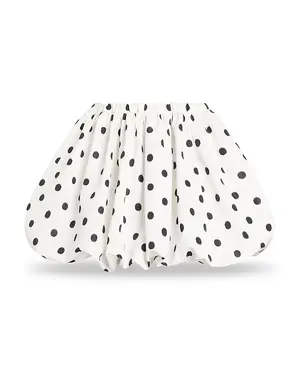 Patou Bloomer Mini Skirt - Cloud Dancer