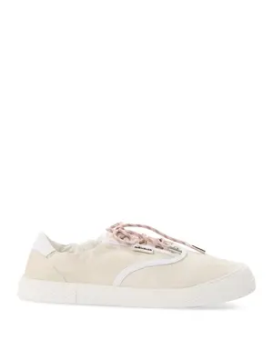 Moncler Vera Leisure Low Top Sneakers - Beige