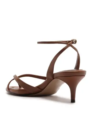 ALEXANDRE BIRMAN Nelly 50 Sandals - Espresso