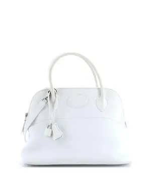 HERMES 31 Bolide Bag Clemence - White