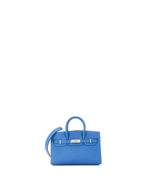 HERMES Birkin Tiny Handbag With Palladium Hardware