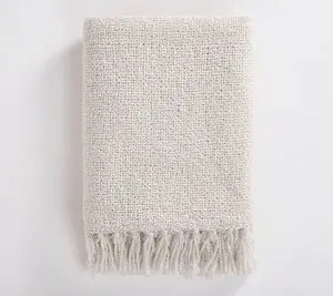 BROOKLYN LOOM Chunky Boucle 50x70 Throw