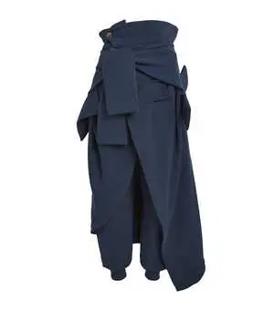 A.W.A.K.E. Mode Cotton-jersey Sweatpants With Attached Skirt