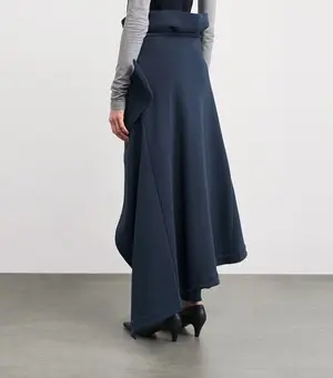 A.W.A.K.E. Mode Cotton-jersey Sweatpants With Attached Skirt