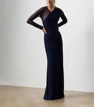 Ralph Lauren Brynn Jersey Maxi Dress
