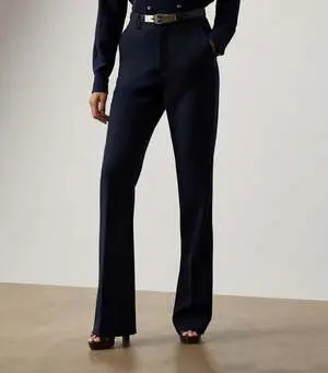 Ralph Lauren Wool Grain De Poudre Wrigley Trousers