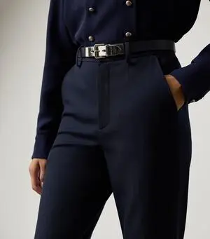 Ralph Lauren Wool Grain De Poudre Wrigley Trousers