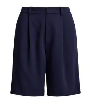 Ralph Lauren Wool Minetta Shorts - Navy