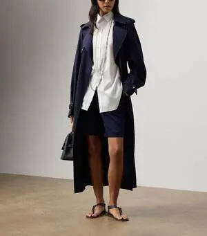 Ralph Lauren Wool Minetta Shorts - Navy