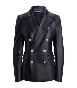Ralph Lauren Lambskin Camden Jacket