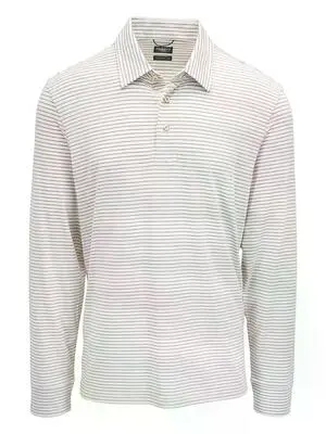 Faherty Brand Striped Polo Shirt