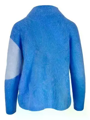 Akris Colourblock Sweater - Blue