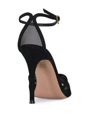 GIANVITO ROSSI Mesh Stiletto Sandals