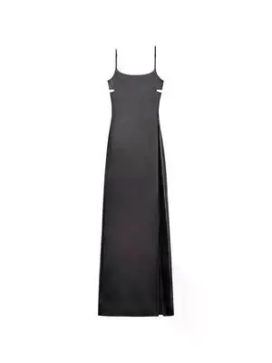 COURREGES Cut-out Long Dress - Black