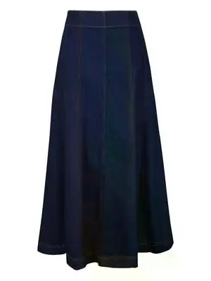 Veronica Beard Alix Panelled Midi Skirt