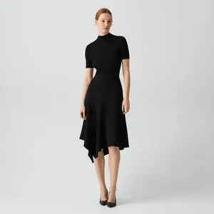 Theory Panel Drape Skirt