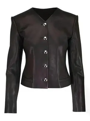 Khaite Nara Leather Jacket