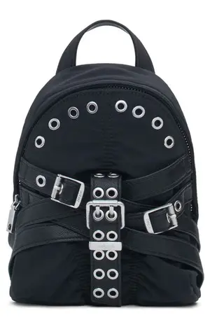 Desigual Mini Nylon Backpack - Black
