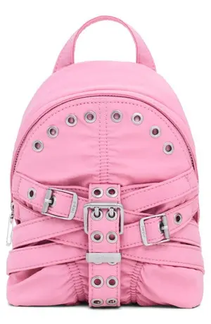 Desigual Mini Nylon Backpack - Pink