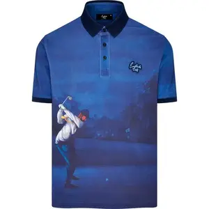 EASTSIDE GOLF Piqué Graphic Polo